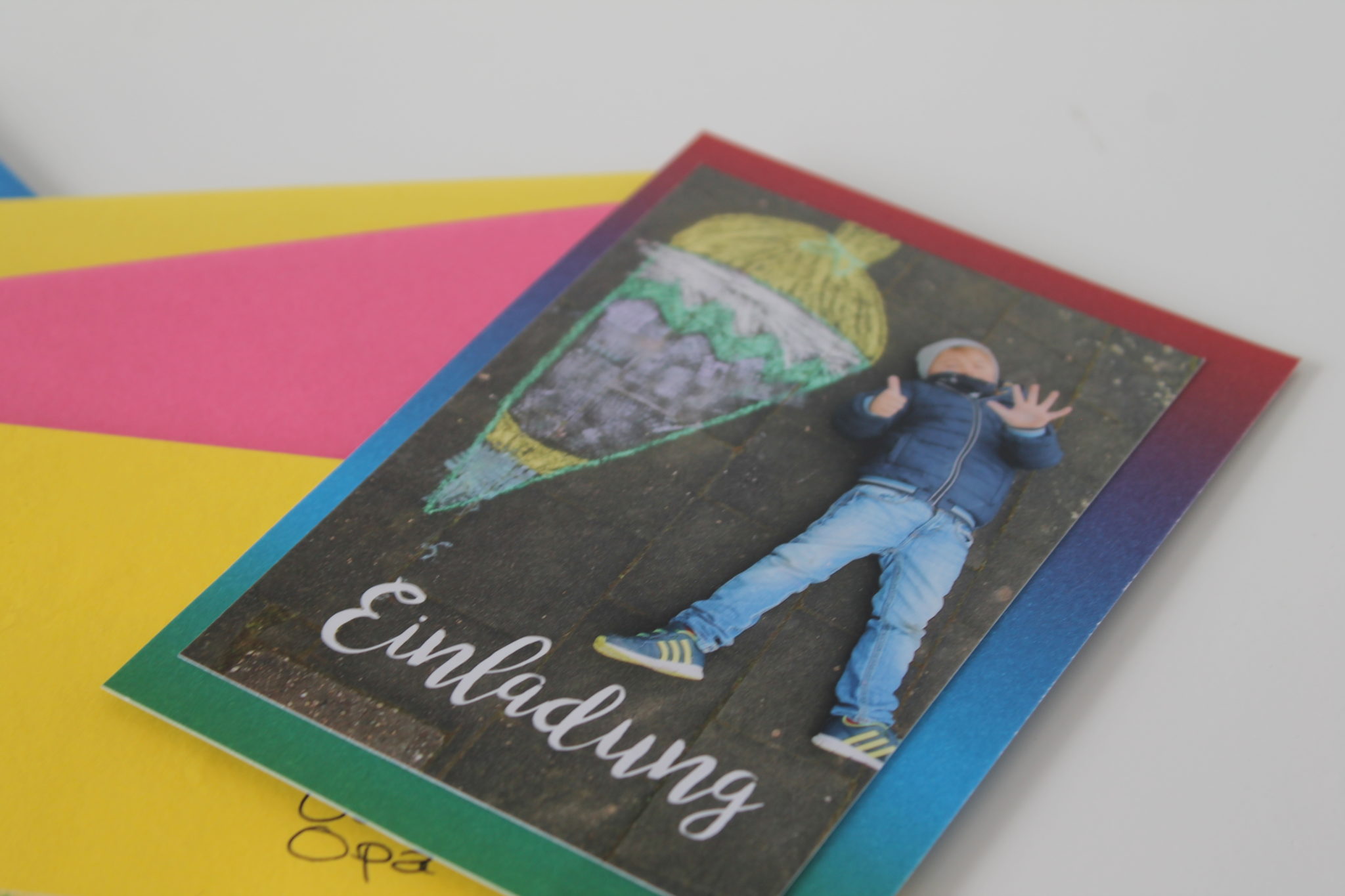 DIY Einladungen zur Einschulung - Jules kleine Freuden