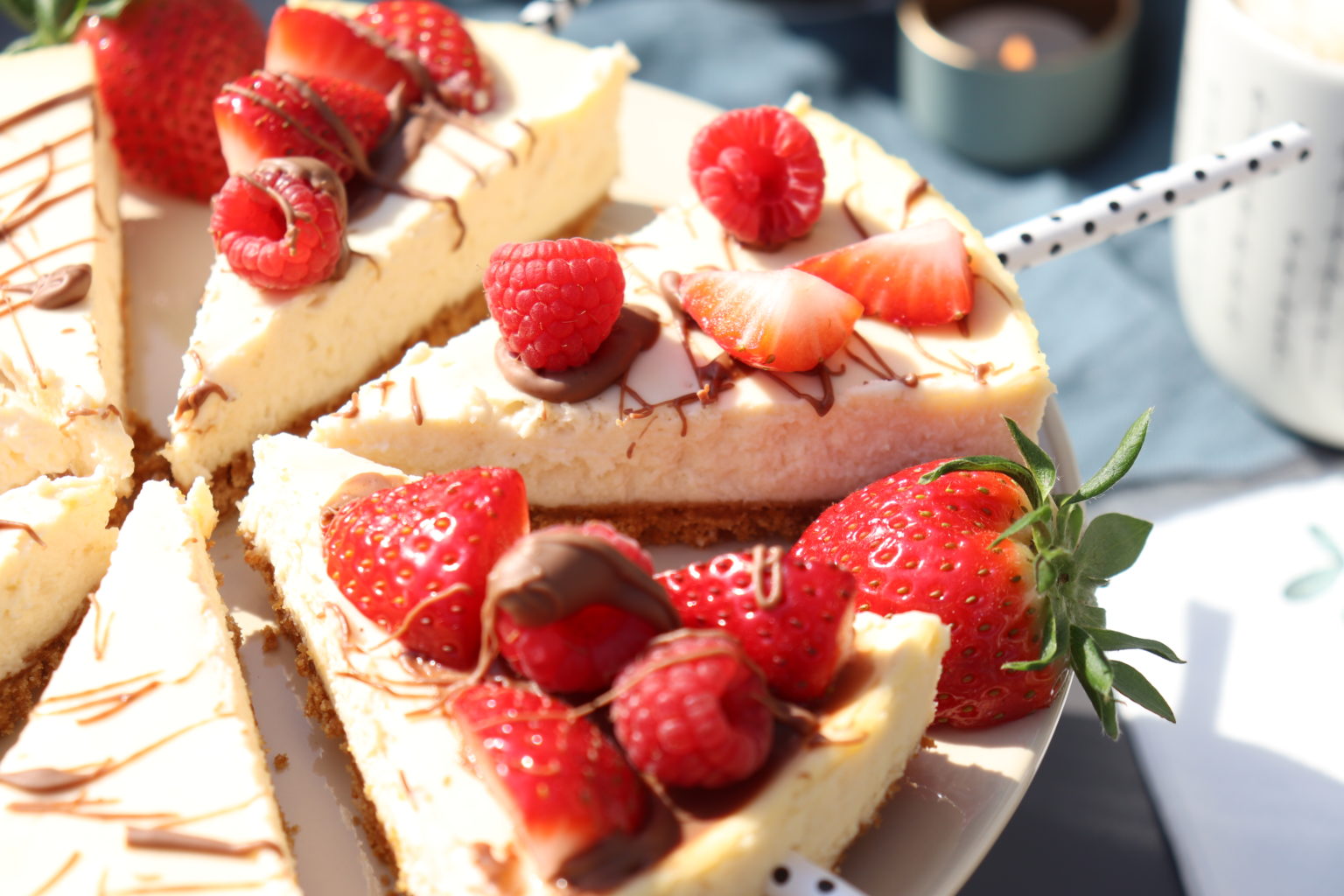 Cheesecake-Sticks Liebe mit ohne Rezept - Jules kleine Freuden