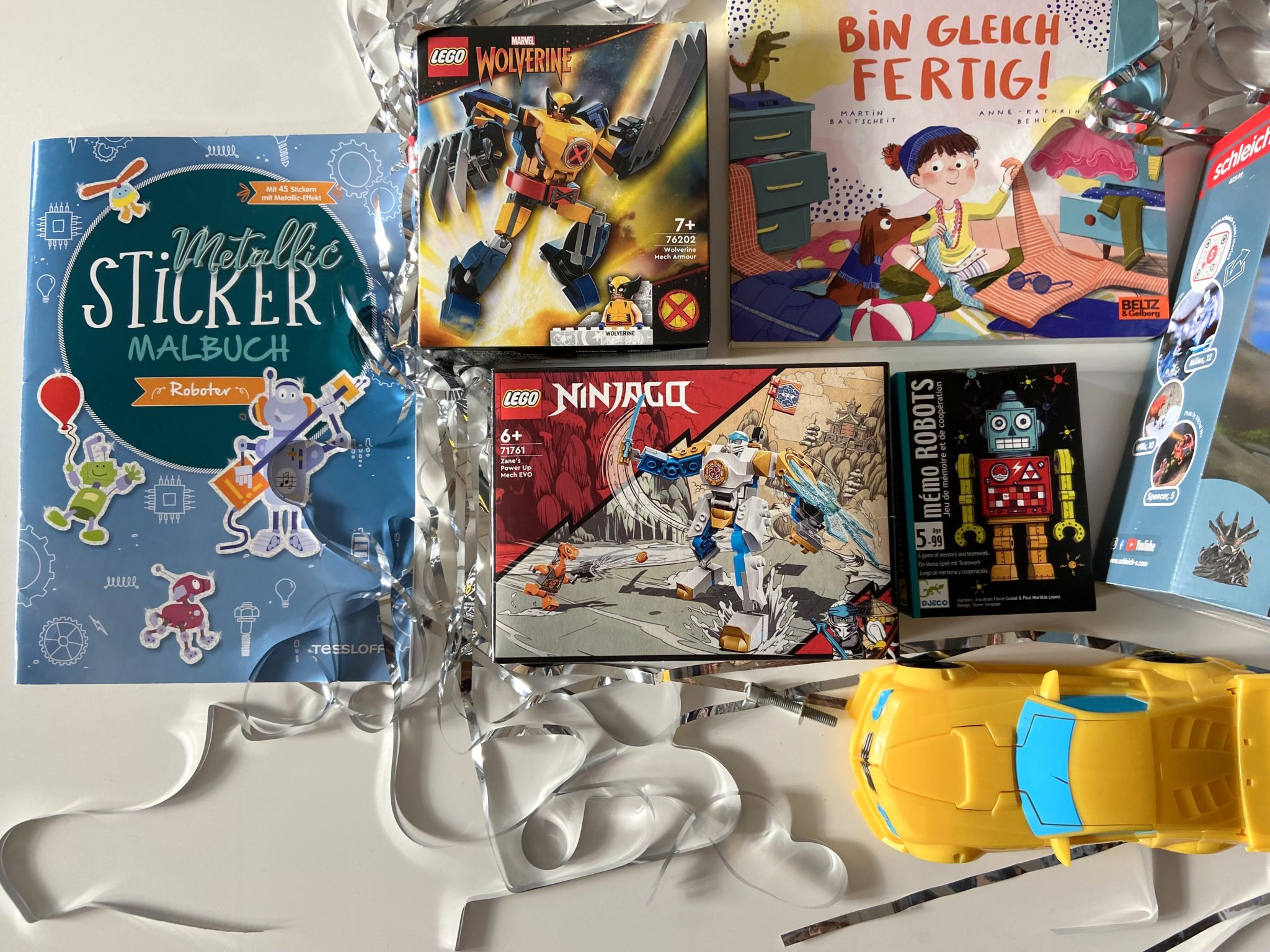 Roboter Party zum 5. Kindergeburtstag - Jules kleine Freuden