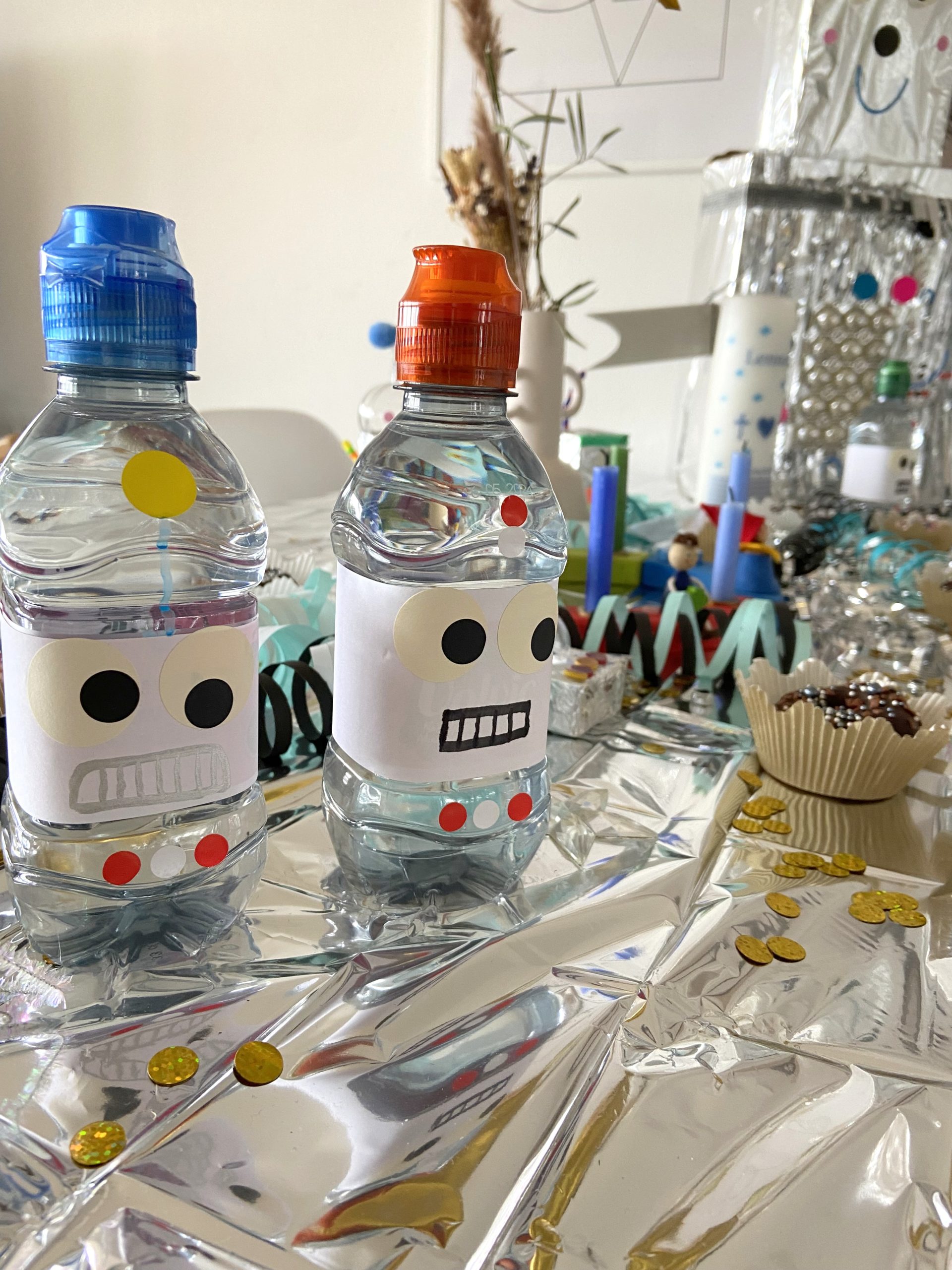 Roboter Party zum 5. Kindergeburtstag - Jules kleine Freuden