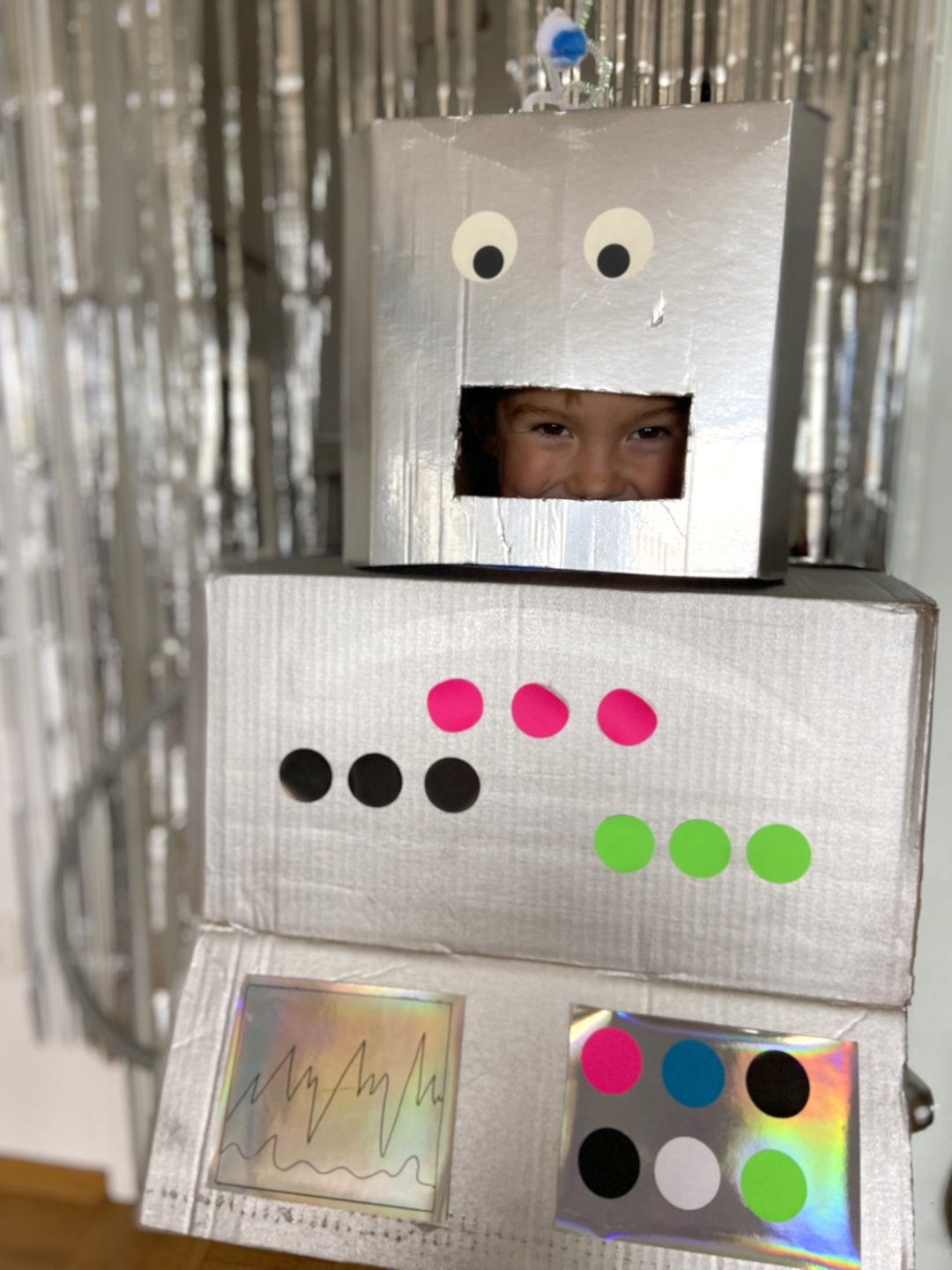 Roboter Party zum 5. Kindergeburtstag - Jules kleine Freuden