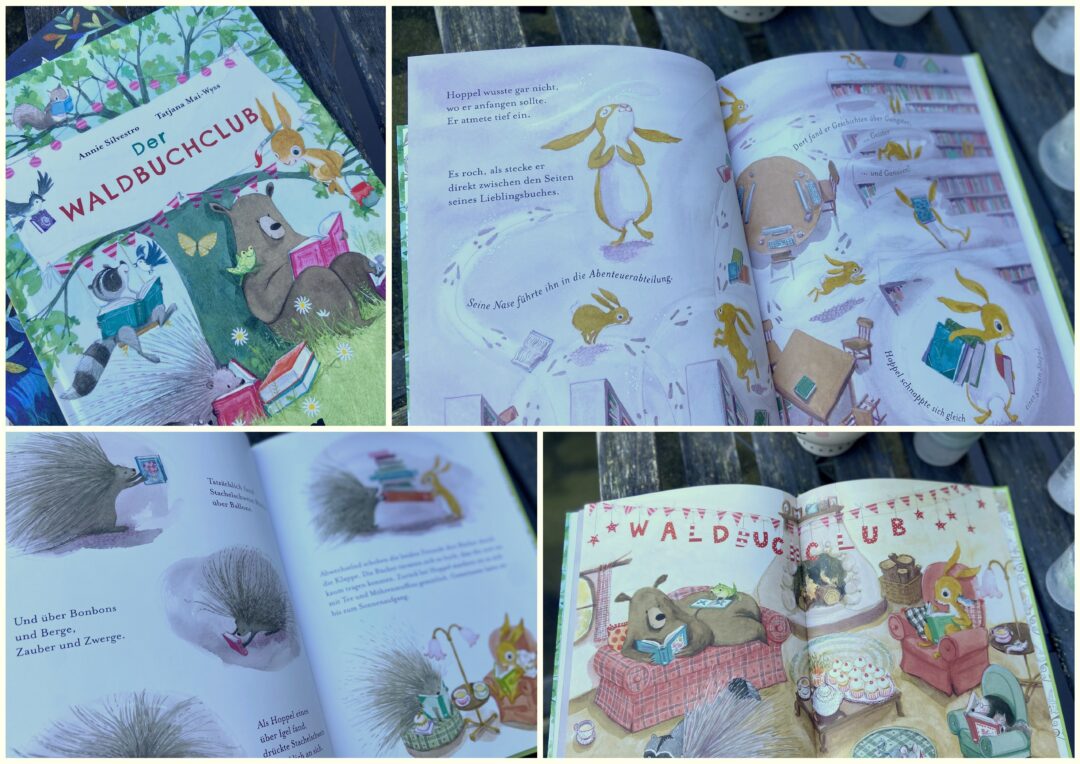 Der Waldbuchclub - eine Lesestunde im Winterwald - Jules kleine Freuden