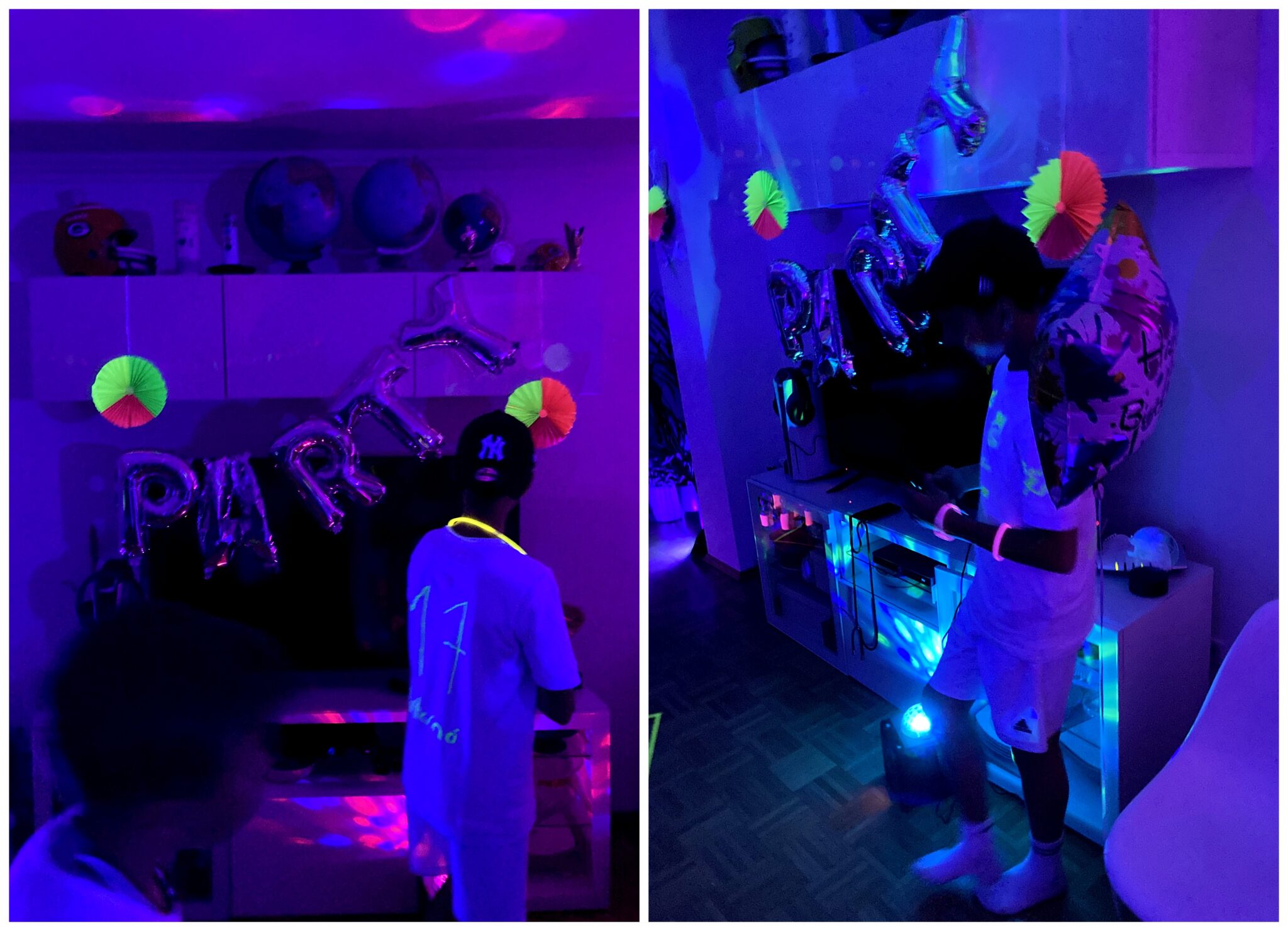 Neon-Party und Geschenkideen zum 10. Geburtstag - Jules kleine Freuden