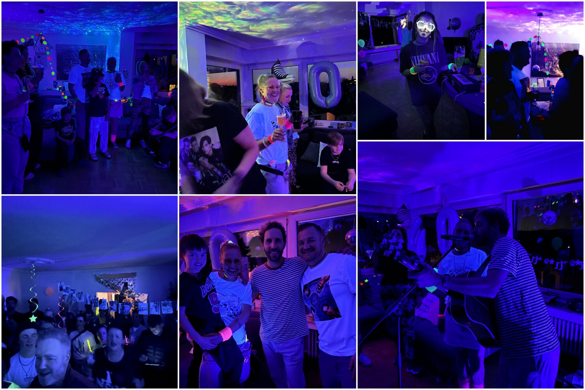 90er Neon Party zum 40. Geburtstag - Jules kleine Freuden